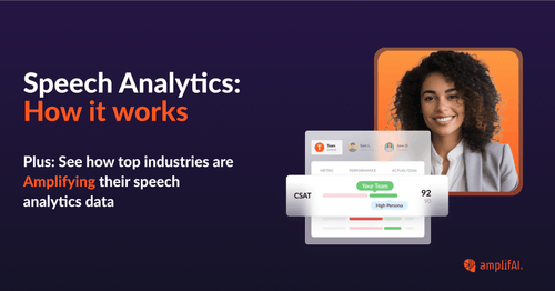 Speech Analytics in Call Centers: From Data to Action | AmplifAI